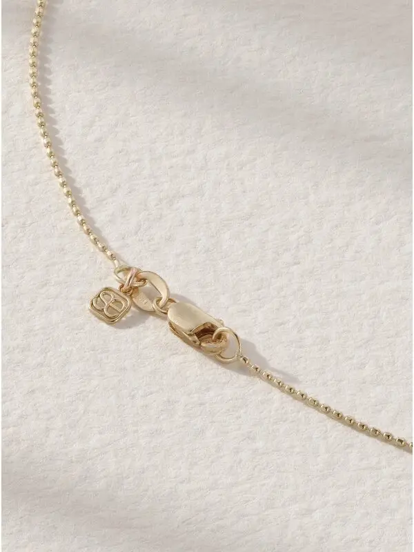 SYDNEY EVAN 14-karat Diamond Evil Eye Necklace