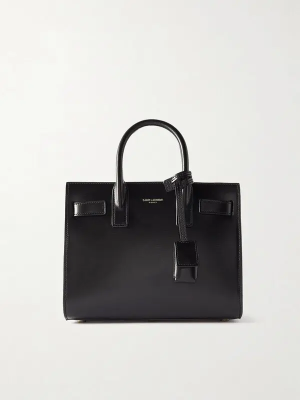 Saint Laurent Sac De Jour Nano Leather Tote - Black