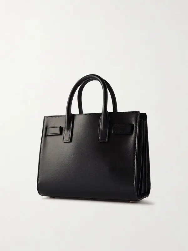 Saint Laurent Sac De Jour Nano Leather Tote - Black