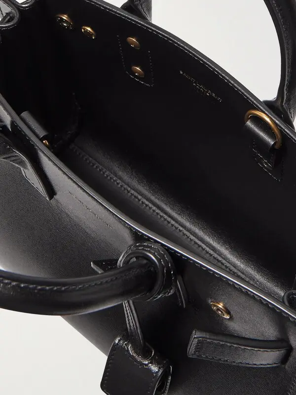 Saint Laurent Sac De Jour Nano Leather Tote - Black