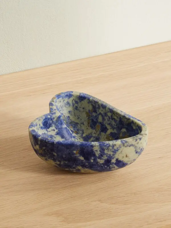MARLO LAZ Small Heart Dish - Blue