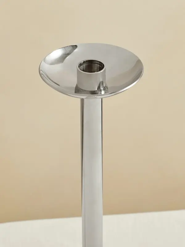 LOUISE ROE Champagne Stainless Steel Candle Holder