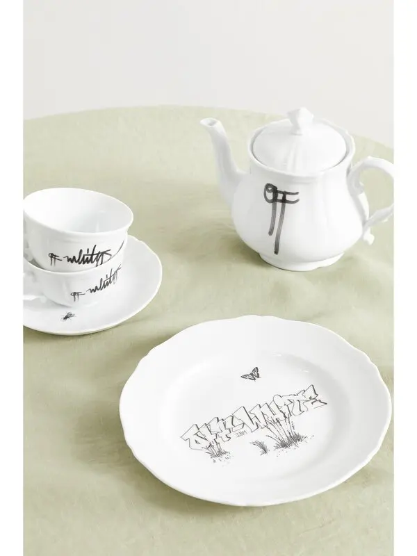 GINORI 1735 Off- 21cm Porcelain Dessert Plate