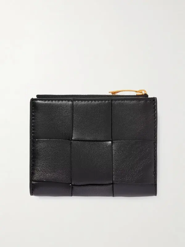Bottega Veneta Cassette Intrecciato Leather Wallet