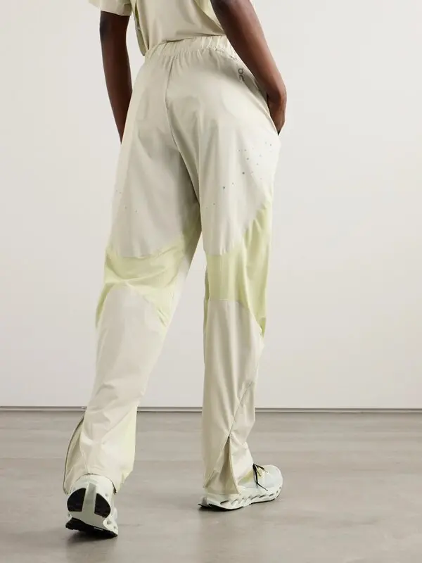 On Post Archive Faction X Mesh-trimmed Shell Track Pants