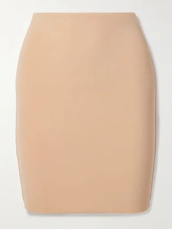 Commando Half Slip Mini Skirt - Neutrals