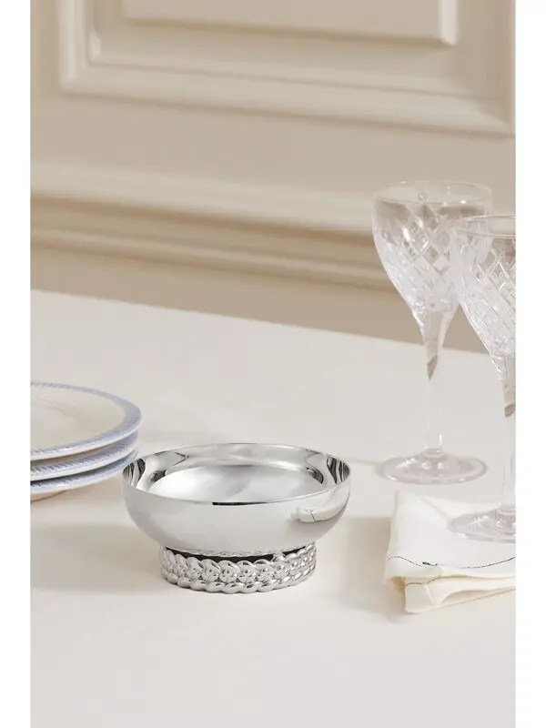 Christofle Babylone Small -plated Bowl
