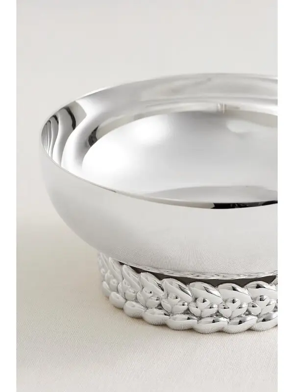 Christofle Babylone Small -plated Bowl