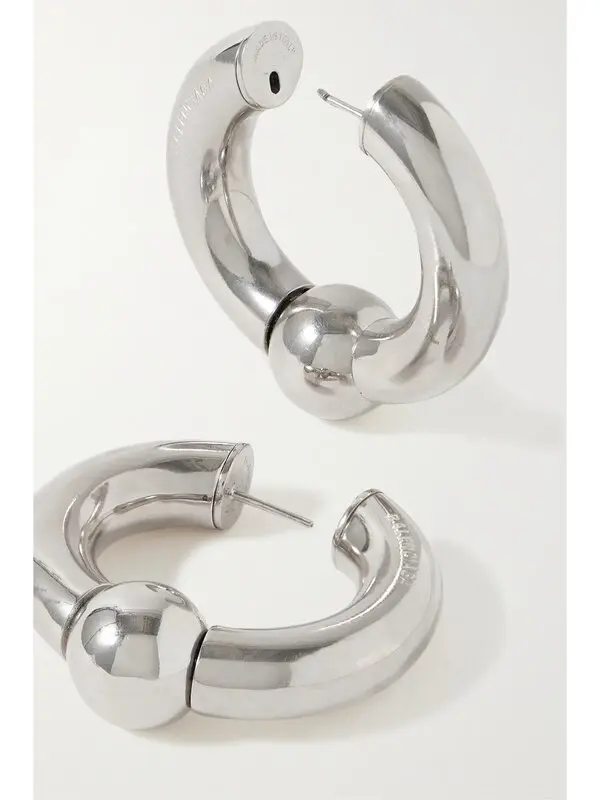 Balenciaga Mega Tone Hoop Earrings