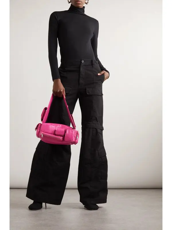 Balenciaga Paneled Cotton-ripstop Cargo Pants