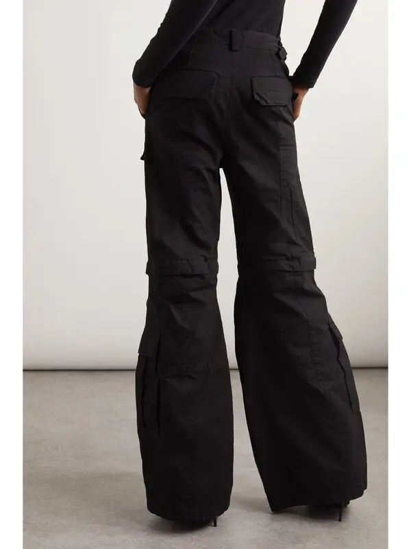 Balenciaga Paneled Cotton-ripstop Cargo Pants