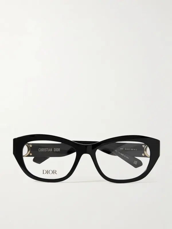 Dior Oval Acetate Optical Glasses