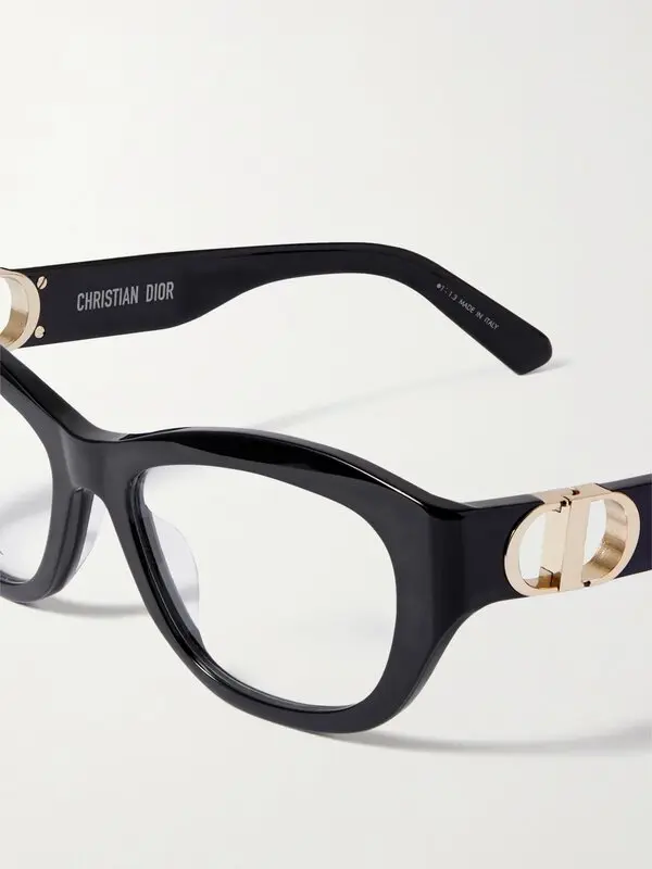 Dior Oval Acetate Optical Glasses