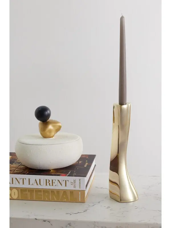 FOURTH STREET Set Of Three -tone Candlesticks