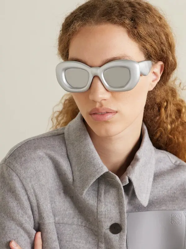 Loewe Inflated Oversized D-frame Acetate Sunglasses