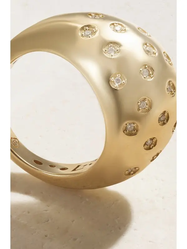 Lauren Rubinski 14-karat Diamond Ring