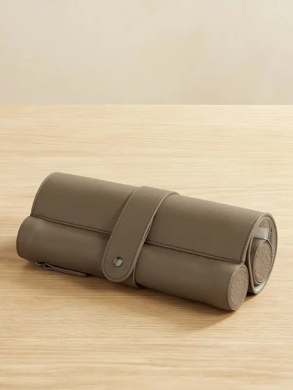Brunello Cucinelli Leather And Krion® Portable Chess Set