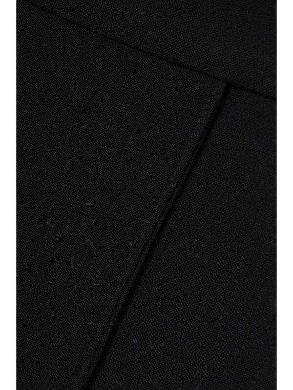 Another Tomorrow Stretch-merino Wool Wide-leg Pants