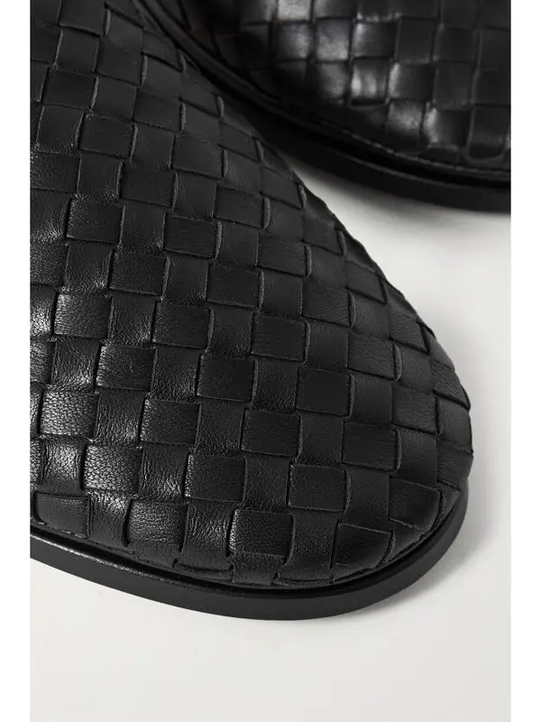 Bottega Veneta Intrecciato Leather Slippers
