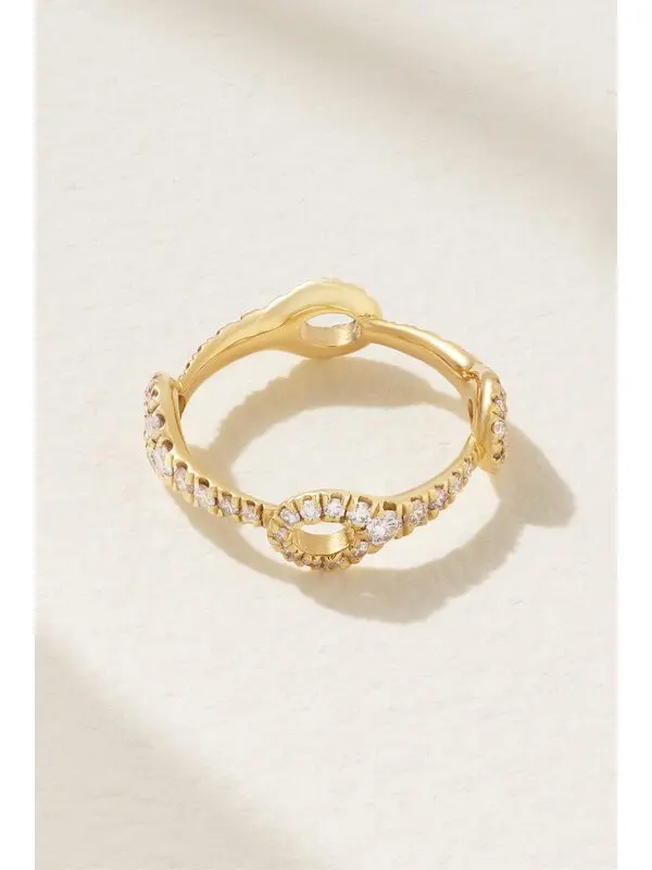 Melissa Kaye 18-karat Diamond Ring