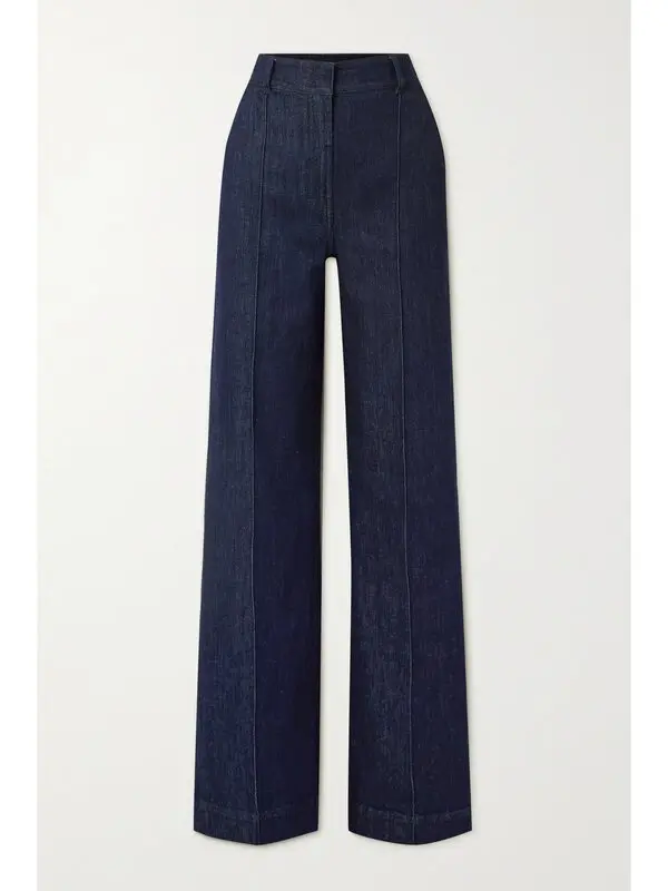 Another Tomorrow High-rise Straight-leg Stretch Organic Jeans