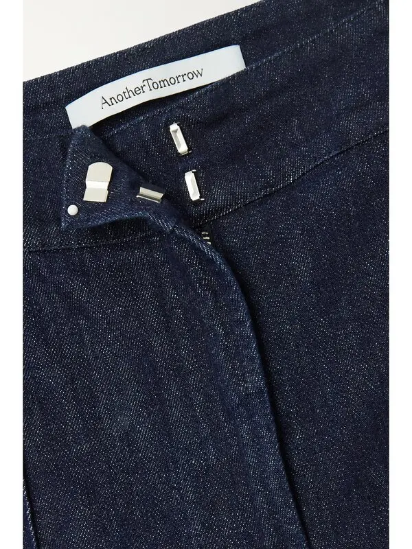 Another Tomorrow High-rise Straight-leg Stretch Organic Jeans