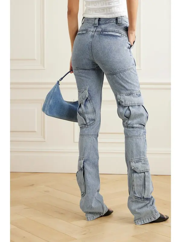 Givenchy High-rise Straight-leg Cargo Jeans