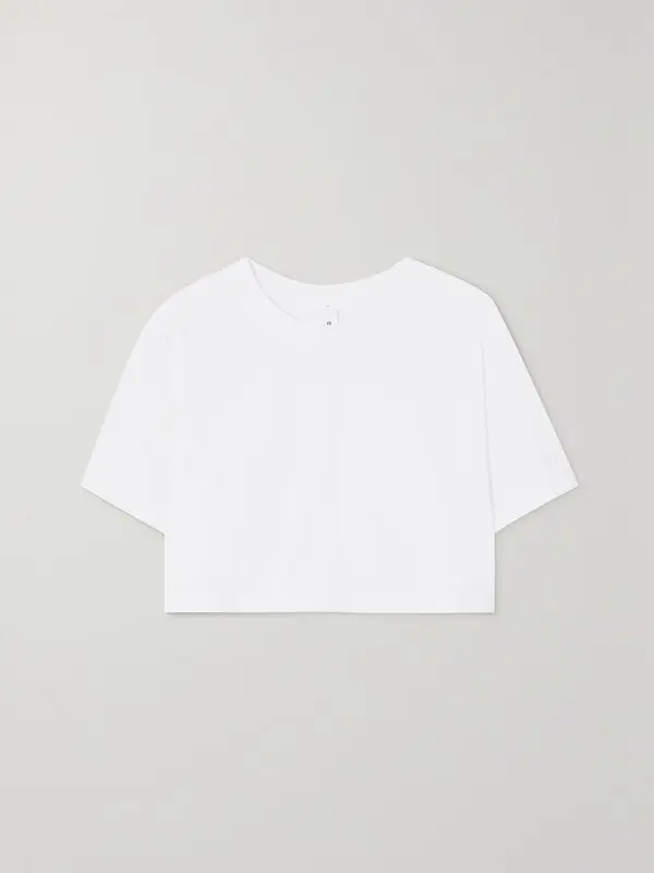 Lululemon All Yours Pima Cotton Cropped T-shirt