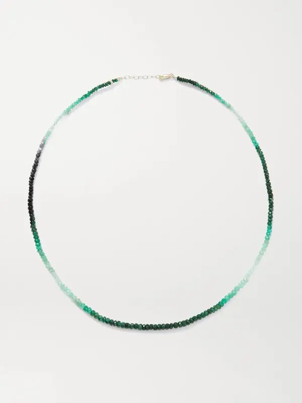 Jia Jia Emerald Necklace - Green