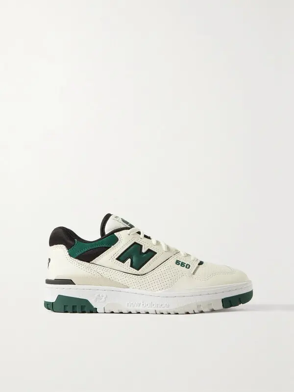 NEW BALANCE 550 Leather Sneakers - Neutrals