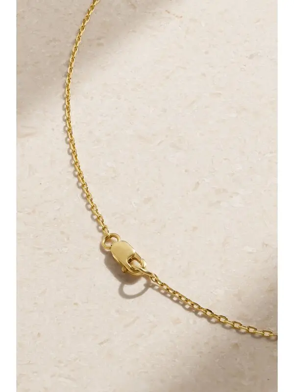 Jia Jia 14 Karat Quartz And Diamond Necklace