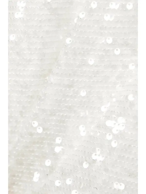 Erdem Sequined Chiffon Gown - Neutrals