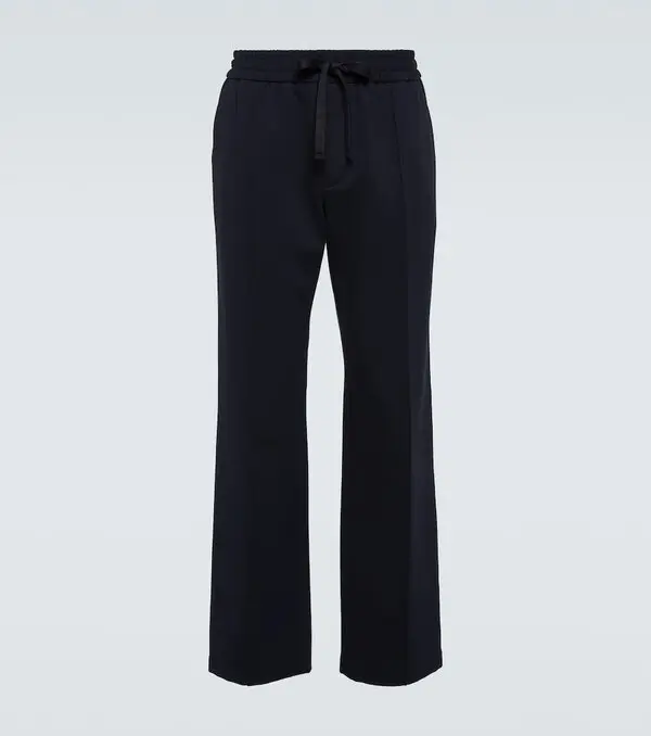 Dolce & Gabbana Jersey Sweatpants - Blue