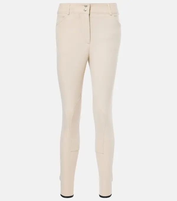 Loro Piana Doris Slim-fit Cotton-blend Twill Trousers