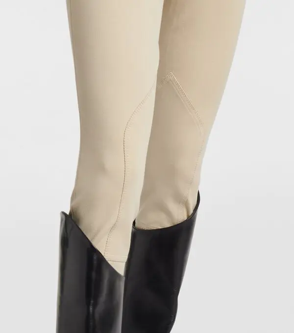Loro Piana Doris Slim-fit Cotton-blend Twill Trousers