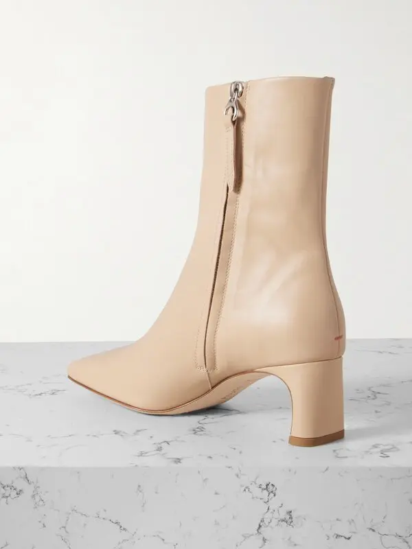 AeydĒ Tabitha Leather Ankle Boots