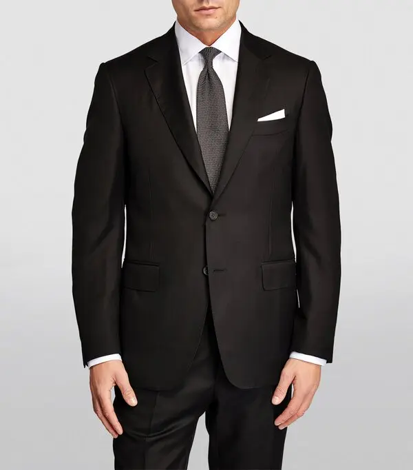 Canali Wool 2-piece Suit - Black