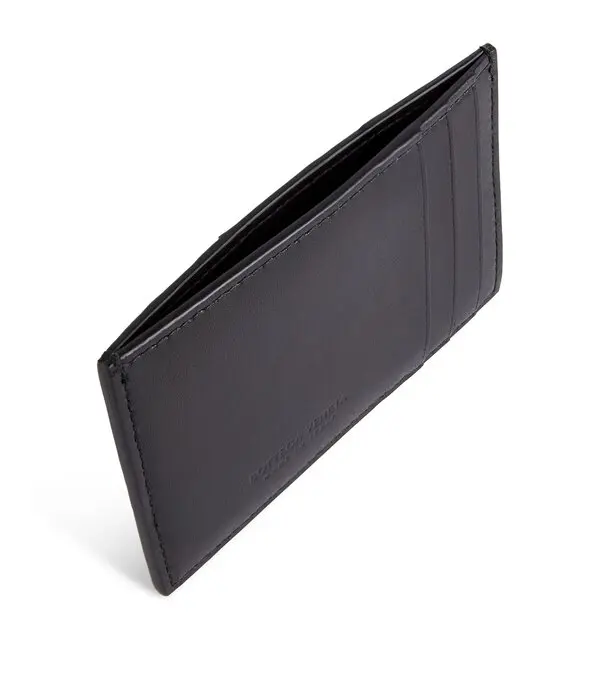 Bottega Veneta Leather Maxi Intrecciato Card Holder