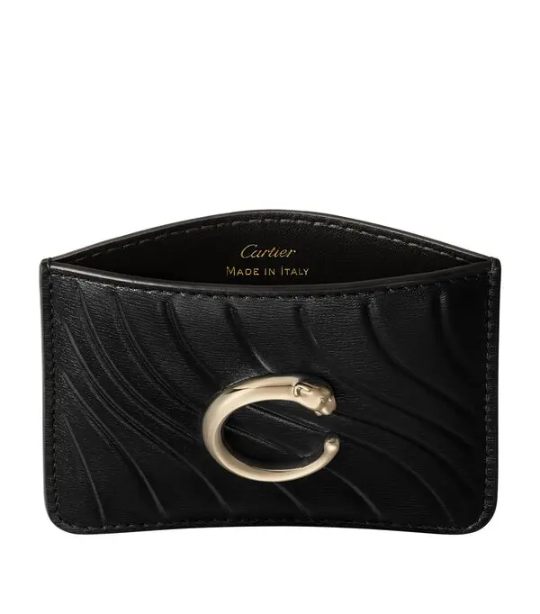 Cartier Quilted Panthère De Card Holder