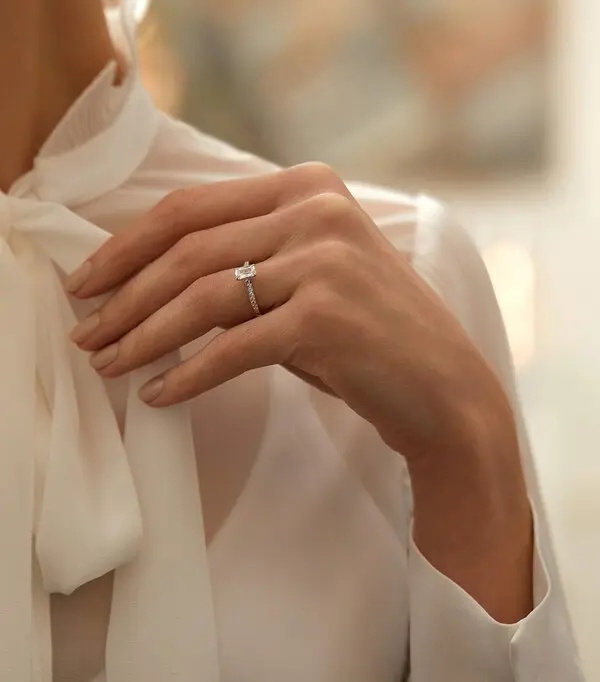 BOODLES Platinum And Diamond Harmony Ring