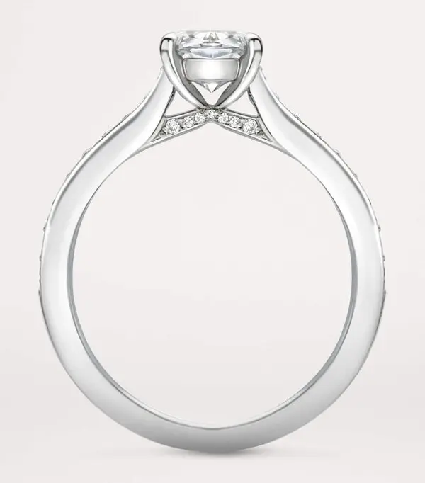 BOODLES Platinum And Diamond Harmony Ring