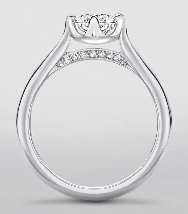 BOODLES Platinum And Diamond Engagement Ring