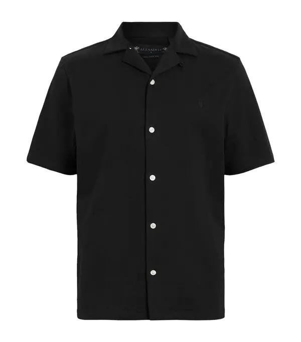 ALLSAINTS Cotton Hudson Shirt - Black