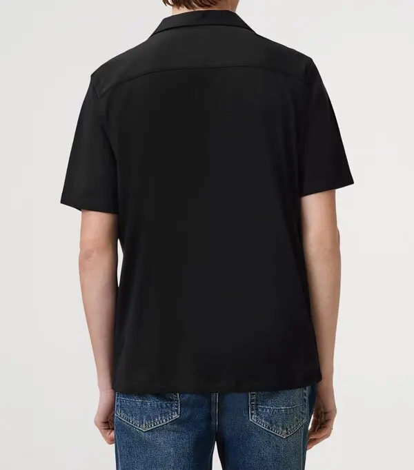 ALLSAINTS Cotton Hudson Shirt - Black
