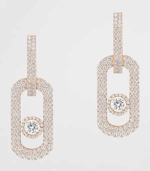 Messika So Move Diamond Xl Pavé Earrings