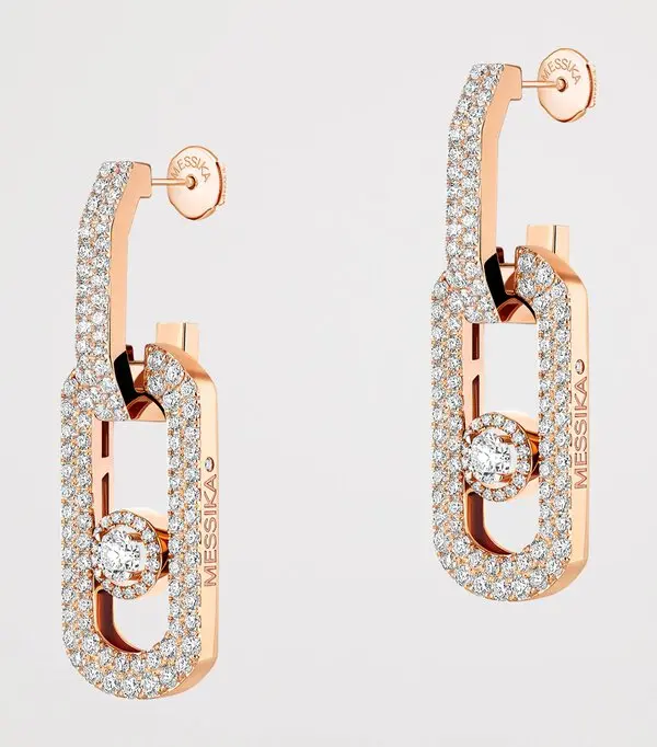 Messika So Move Diamond Xl Pavé Earrings