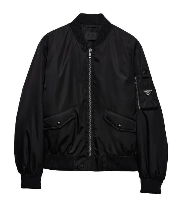 Prada Re-nylon Bomber Jacket