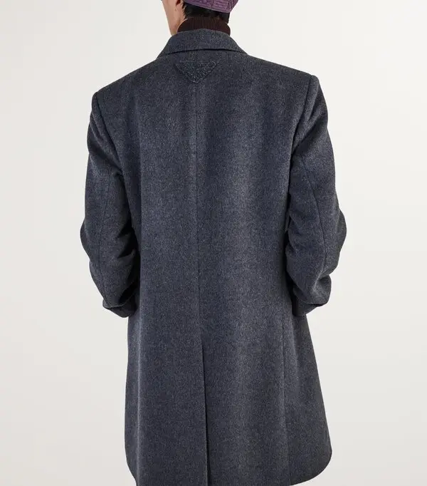 Prada Wool Single-breasted Coat