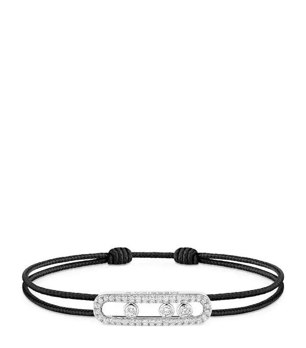 Messika White Gold Diamond Bracelet - Silver
