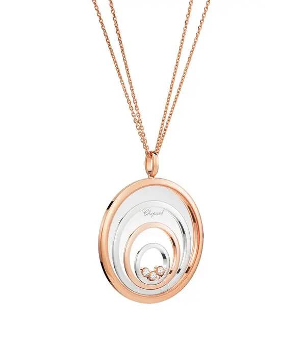 Chopard Happy Spirit Diamond Pendant Necklace
